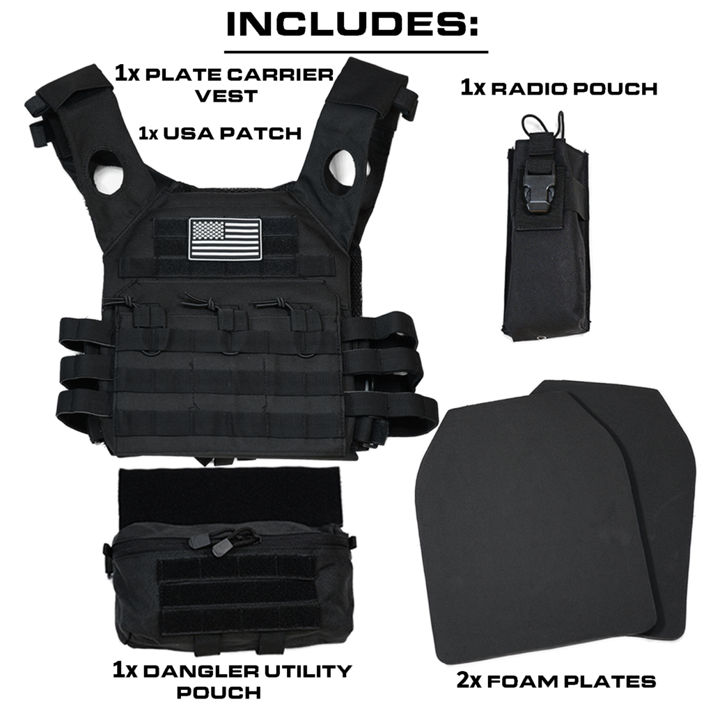 “Recon” Tactical Plate Carrier Vest – MAYHEM BROS.