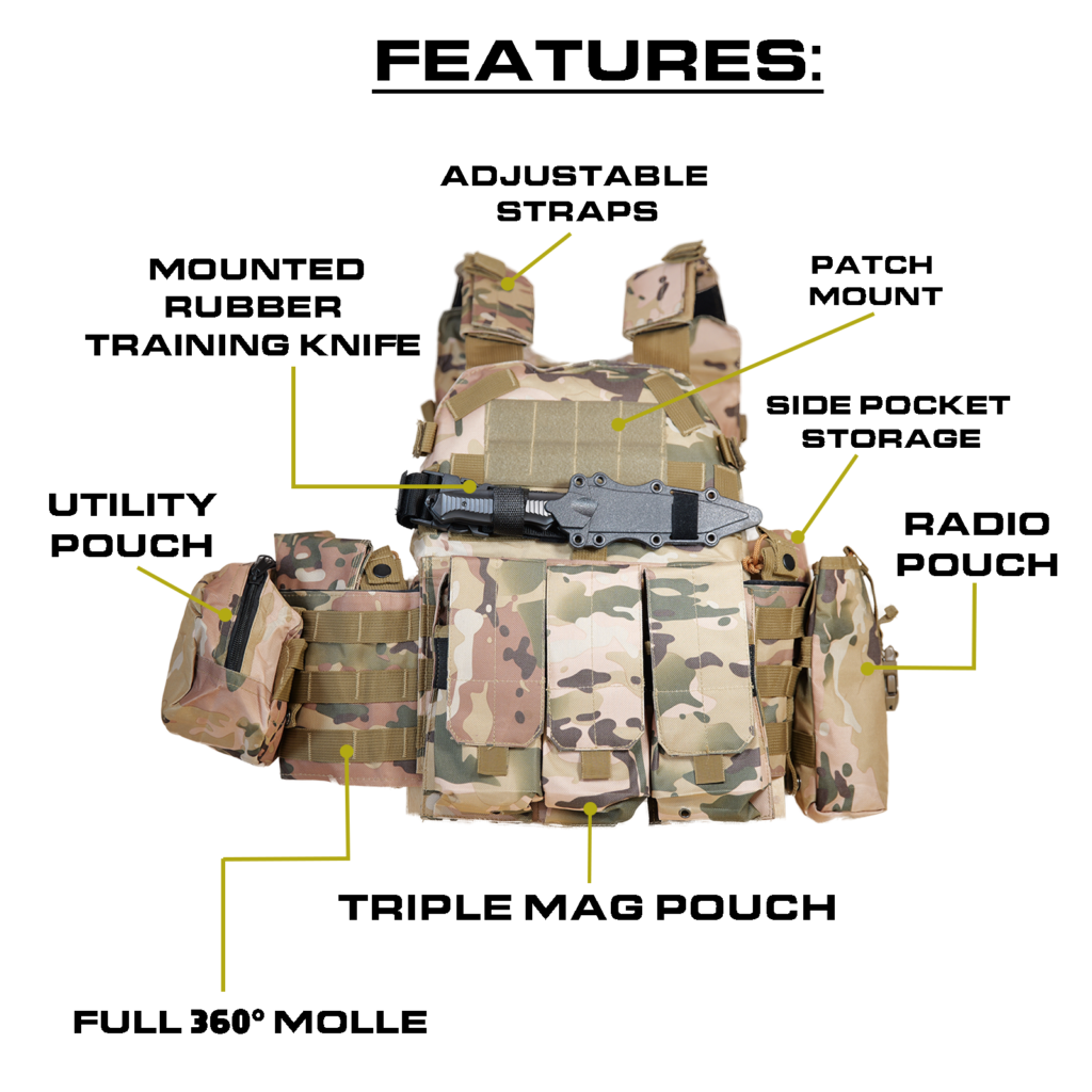 “CQB Expert” Tactical Plate Carrier Vest – MAYHEM BROS.